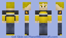 Chuck Greene - Dead Rising 2 Minecraft Skin