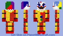 The Creative Engineering Clown Minecraft Skin