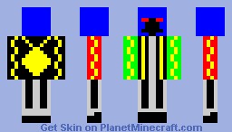 Crazy Knight Minecraft Skin