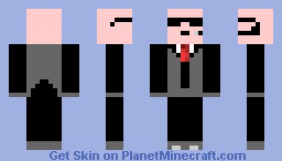 CIA Agent Minecraft Skin