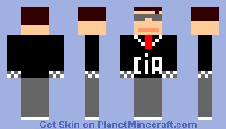 CIA agent Minecraft Skin