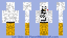 Cigarette-Man w/ cigarette in his mouth Minecraft Skin