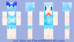 Cirno Minecraft Skin