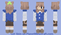 Claire / FPE / Colorized Minecraft Skin