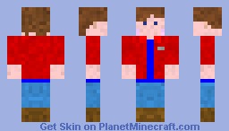 Clark Kent from Smallville .TC Minecraft Skin