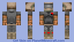 Doom : UAC Marine (Grey) Minecraft Skin