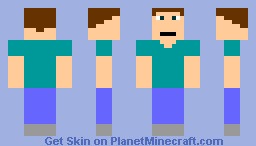 Cleaner Steve Minecraft Skin