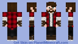 ClearPixels - Casual Plaid Minecraft Skin