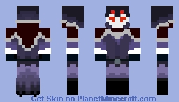 Cloaked Stolas Minecraft Skin