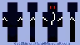 Shadow guy Minecraft Skin
