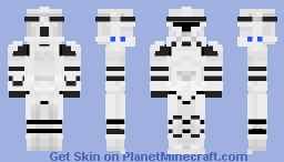 Clone Trooper Phase 2 Minecraft Skin