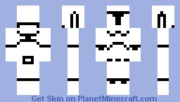 Clone Trooper Minecraft Skin