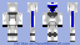 Blue Clone Minecraft Skin