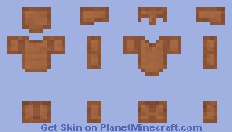 lether armour Minecraft Skin