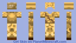 Floating Cloth Armour Minecraft Skin