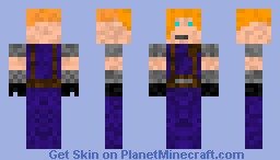 Cloud (Final Fantasy 7) Minecraft Skin