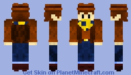 Clover (Undertale Yellow) Minecraft Skin