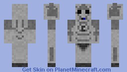 Cyberman Minecraft Skin
