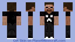 Negative Creeper Minecraft Skin