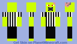 zombie referee Minecraft Skin