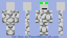 Cobble man Minecraft Skin