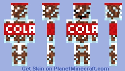 Coca cola skin Minecraft Skin