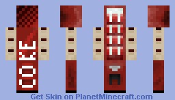 Coke machine Minecraft Skin