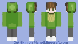 Cold Frog Boy Minecraft Skin