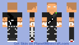 Cole concept art Minecraft Skin