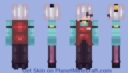 Brawlstars forever!! - Colette Minecraft Skin