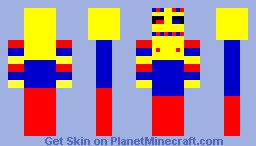 colombia (my first skin) Minecraft Skin