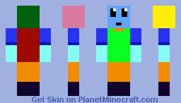 color man Minecraft Skin