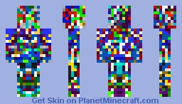 Colorful Minecraft Skin