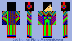 colorfull dude Minecraft Skin