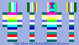 Color man Minecraft Skin