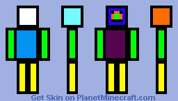 Color Man Minecraft Skin