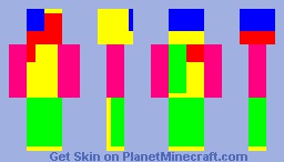 Color Skin Minecraft Skin