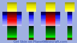 Colour Man {took sometime} Minecraft Skin