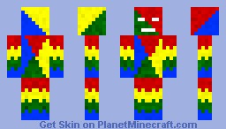 COLOURS! Minecraft Skin