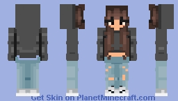 * Comfy Gray * Minecraft Skin