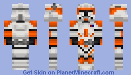 Commander Cody (Requested) Minecraft Skin