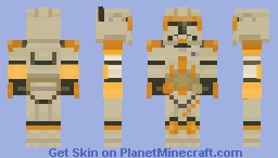 Commander Cody (Star Wars Prequel Skin Pack) Minecraft Skin