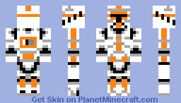 commander cody Minecraft Skin