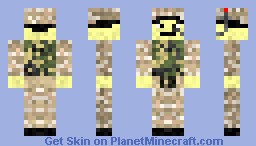 Commando Minecraft Skin