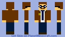 Commissioner Gordon Minecraft Skin