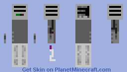 computer man Minecraft Skin