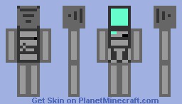 The Computerman Minecraft Skin