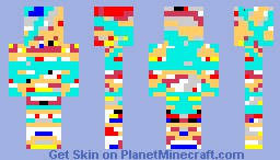 confetti!!! Minecraft Skin