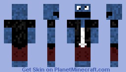 Cookie Monster Minecraft Skin