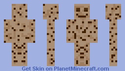 Chocolate Chip Cookie Man Minecraft Skin